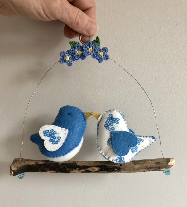 Forget-Me-Not birds. – Every Stitch
